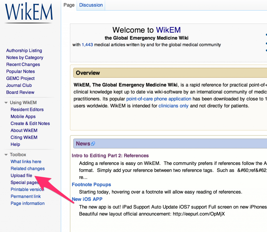 Intro to Editing 4: Adding Pictures – WikEM Blog